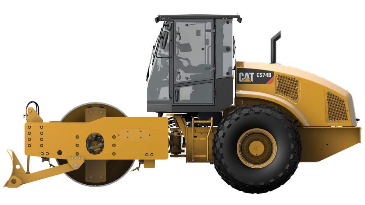Cat CS74B Vibratory Soil Compactor