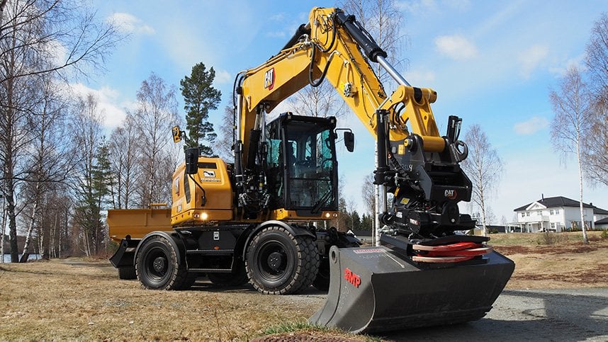 Cat® M314 til Dokken Bygg og Anlegg | Pon Equipment