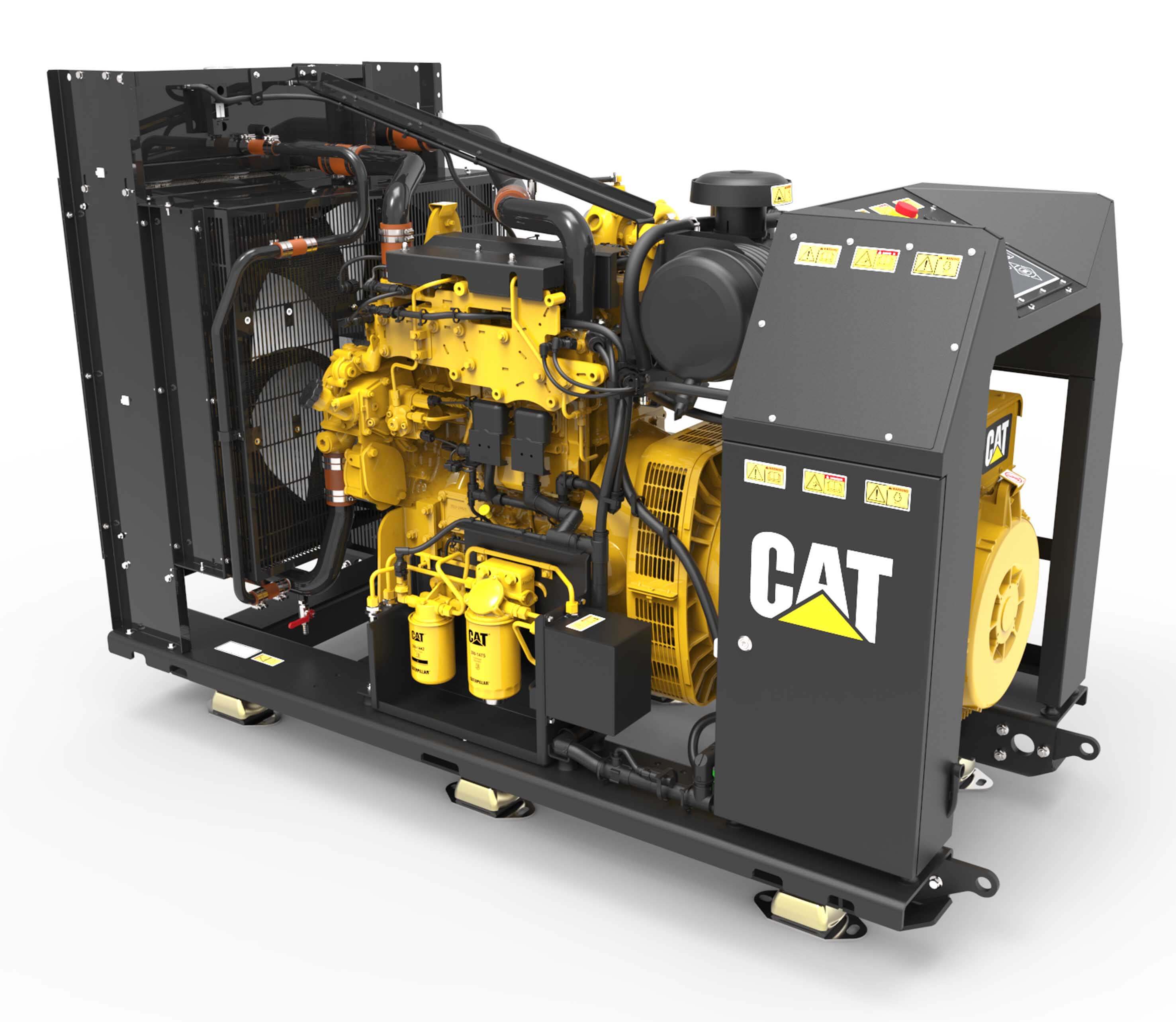 Cat C4.4 Acert 73 kVA marine