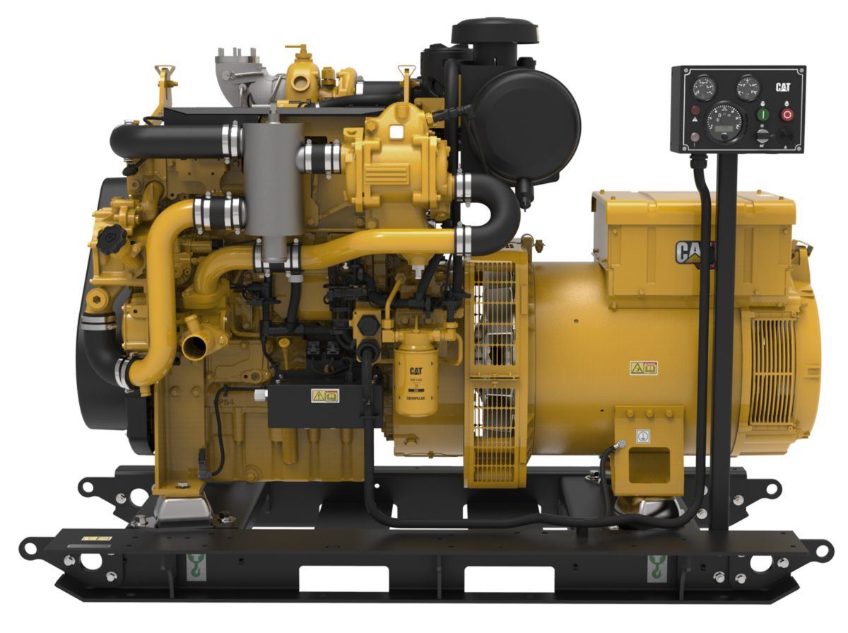 Cat C4.4 (electronic) marine generator set | Pon Cat