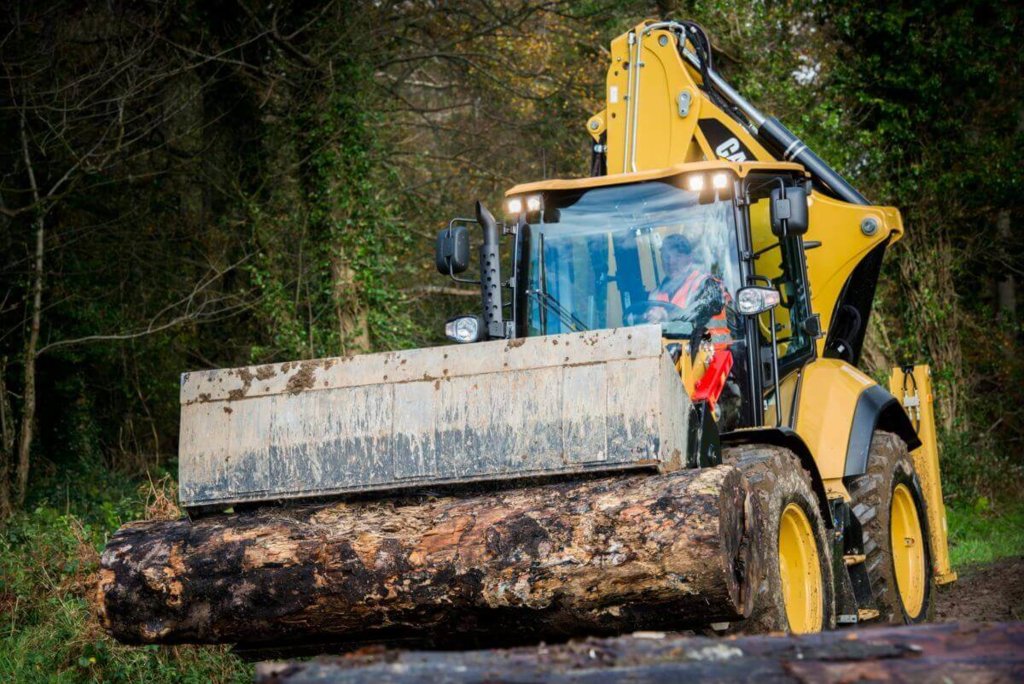 Cat 444F2 Backhoe Loader