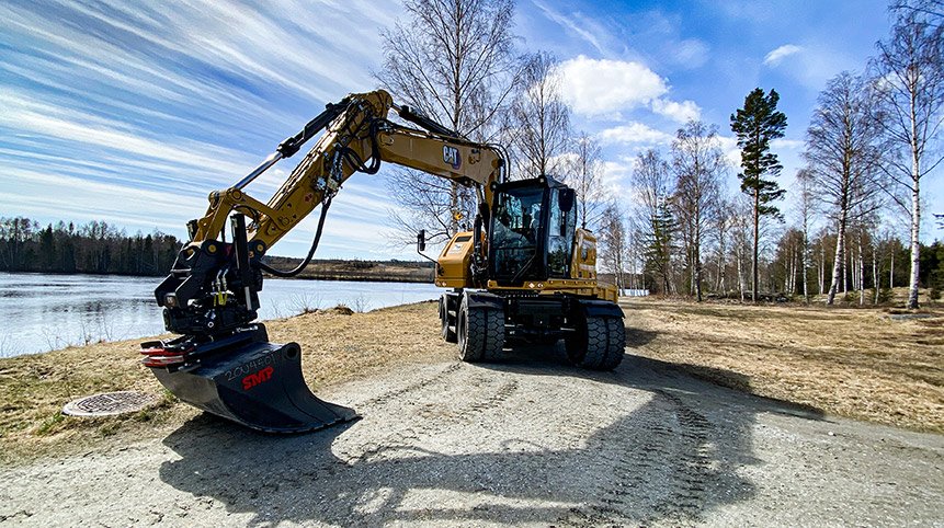 Cat® M314 til Dokken Bygg og Anlegg | Pon Equipment