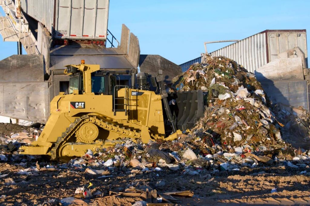 Cat D9T WH Waste Handler