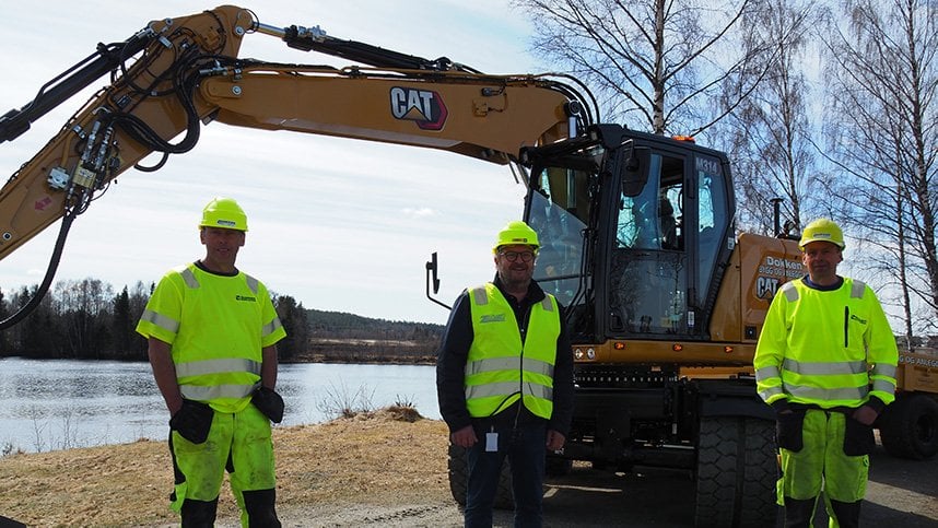 Cat® M314 til Dokken Bygg og Anlegg | Pon Equipment