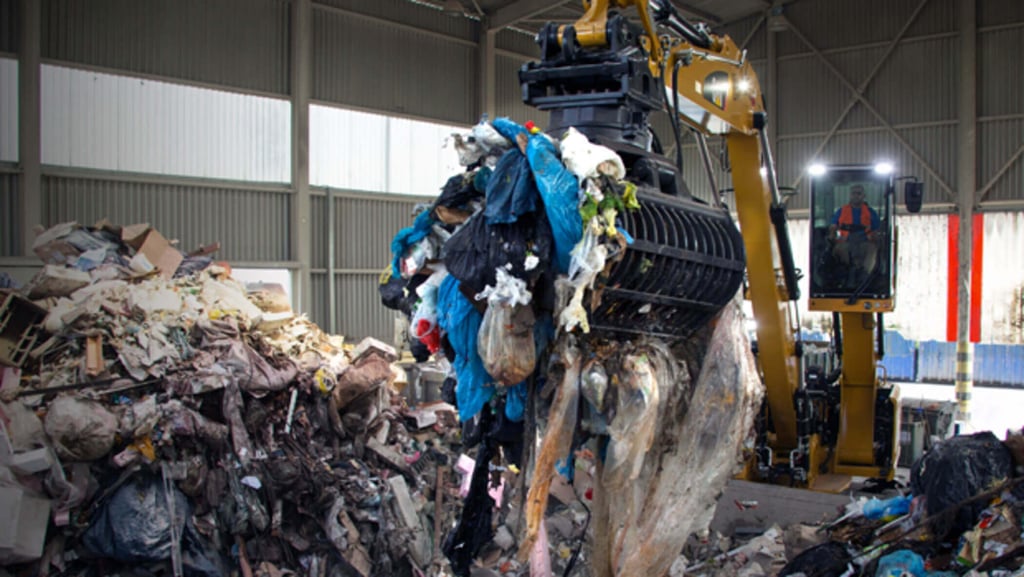 Cat MH3022 Wheel Material Handler