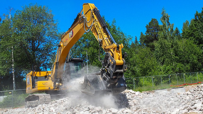 De nye allroundgraverne Lia Maskin & Transport | Pon Equipment