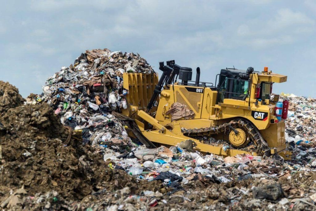 Cat D8T WH Waste Handler